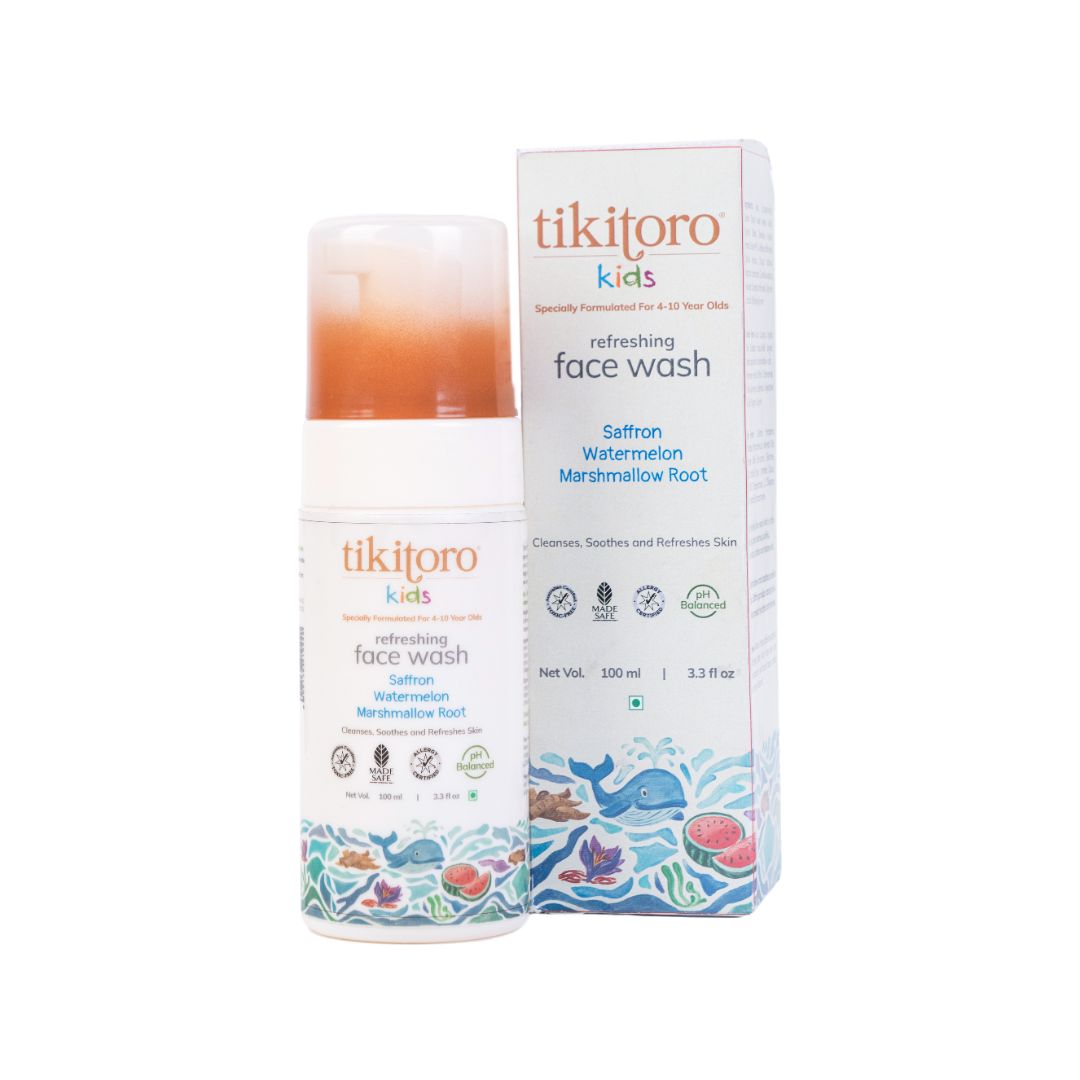 Tikitoro Kids Refreshing Face Wash (4 - 10 Years) - Tikitoro